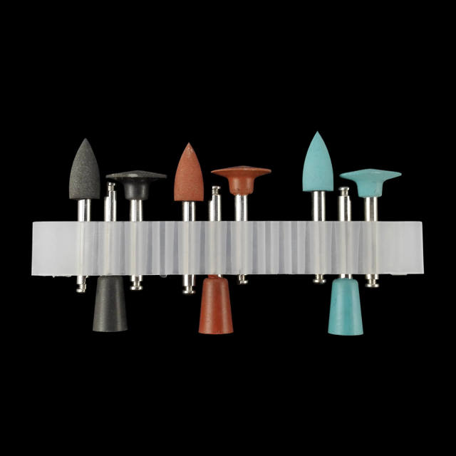 TOBOOM RA0109 Dental Diamond Burs Cups Amalgam Composite Polishing Kit