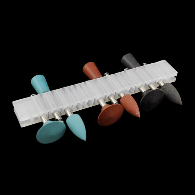 TOBOOM RA0109 Dental Diamond Burs Cups Amalgam Composite Polishing Kit