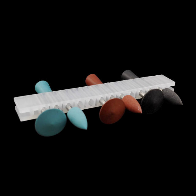 TOBOOM RA0109 Dental Diamond Burs Cups Amalgam Composite Polishing Kit