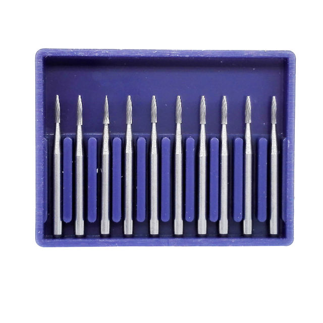 DMXDENT FG 7901/7902/7903 Dental Carbide Trimming & Finishing Flame ...