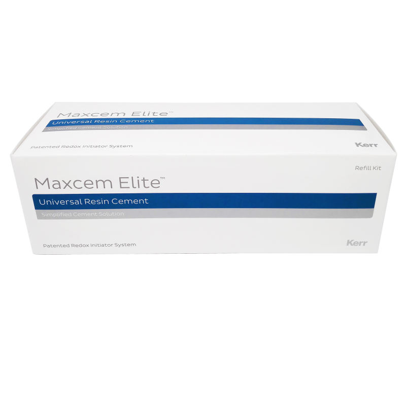 Kerr Maxcem Elite Dental Self-Etch / Self-Adhesive Resin Cement Clear,KERR