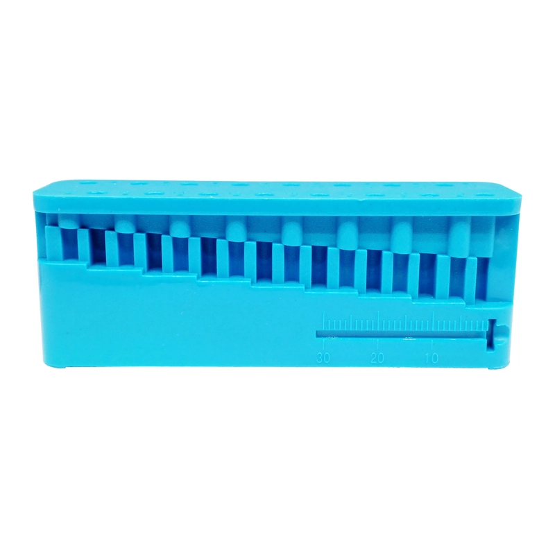 Dental Measuring Block Endodontic File Ruler Autoclavable Tools Type D