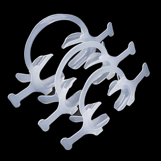 Dental Cheek Lip Retractor Expanders Mouth Opener Handle Wing C-Shape ...