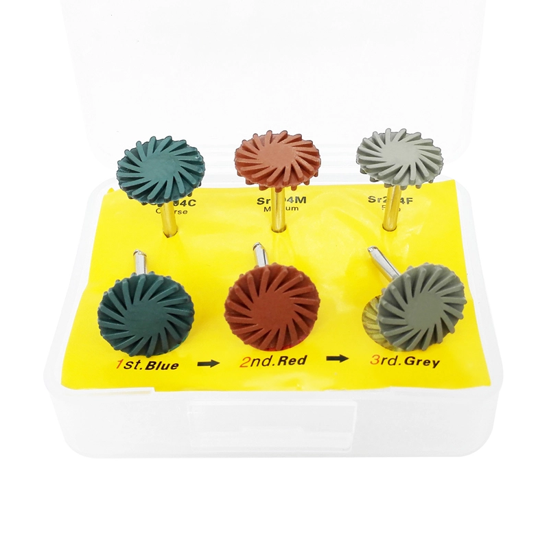 Dental Composite Polishing Diamond System RA Wheels Disc 14mm Coarse ...