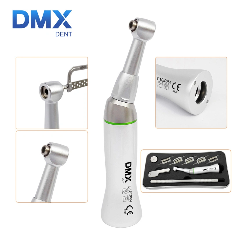 DMXDENT Dental 4:1 Interproximal Stripping Gauge IPR Contra Angle Handpiece Kit