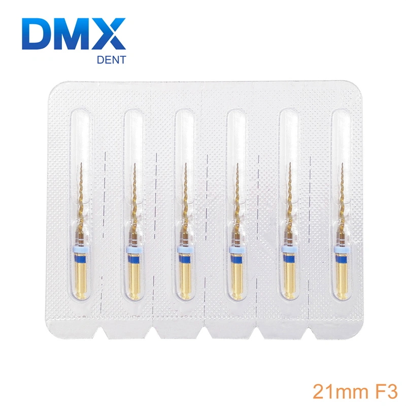 DMXDENT PT-Gold Taper Dental Endodontic NITI Rotary Files Root Canal ...