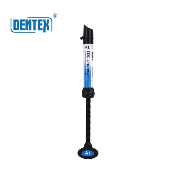 DENTEX DX.Universal Dental Light Cure Composite Resin A1/A2/A3/A3.5/B1/B2/Etching Gel/Bonding ...