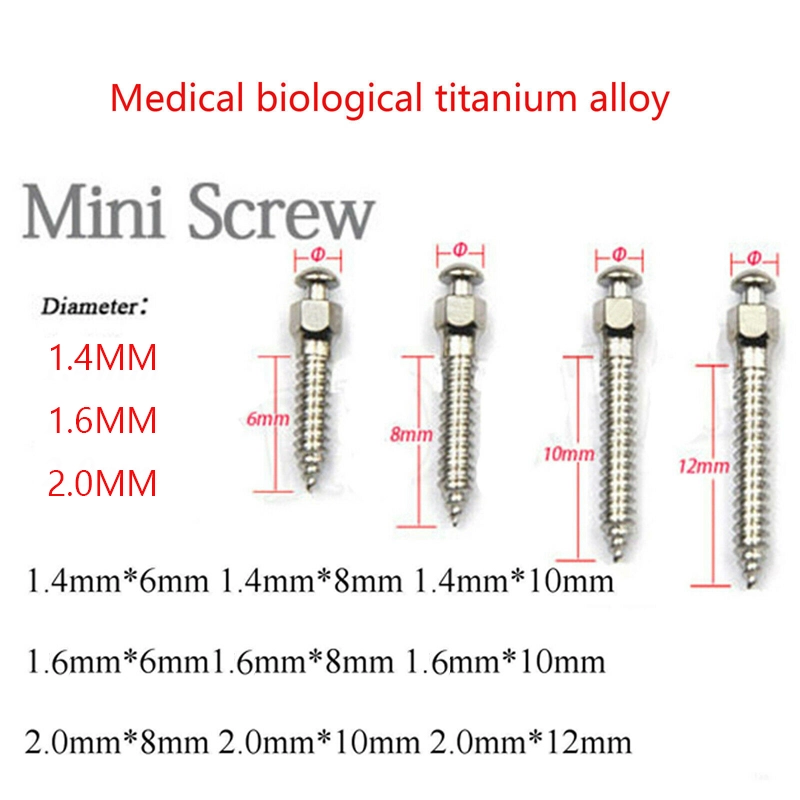 Dental Self-Drilling Thread Orthodontic Micro Implants MINI Screw ...
