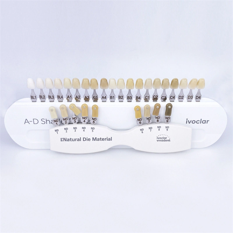 Ivoclar Vivadent Dental Teeth Shade Guide Colors Porcelain Material ...
