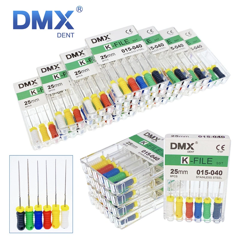 DMXDENT K-File Root Canal Hand Use Endo Endodontics Dental Files
