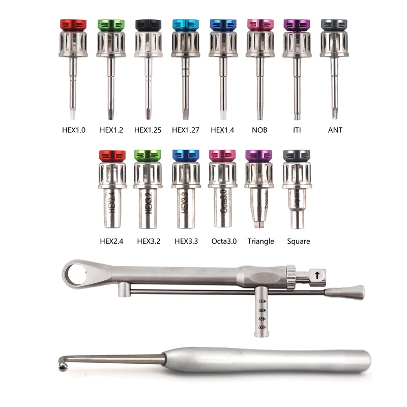 Dental Universal Implant Instrument Prosthetic Restoration Hand Driver ...