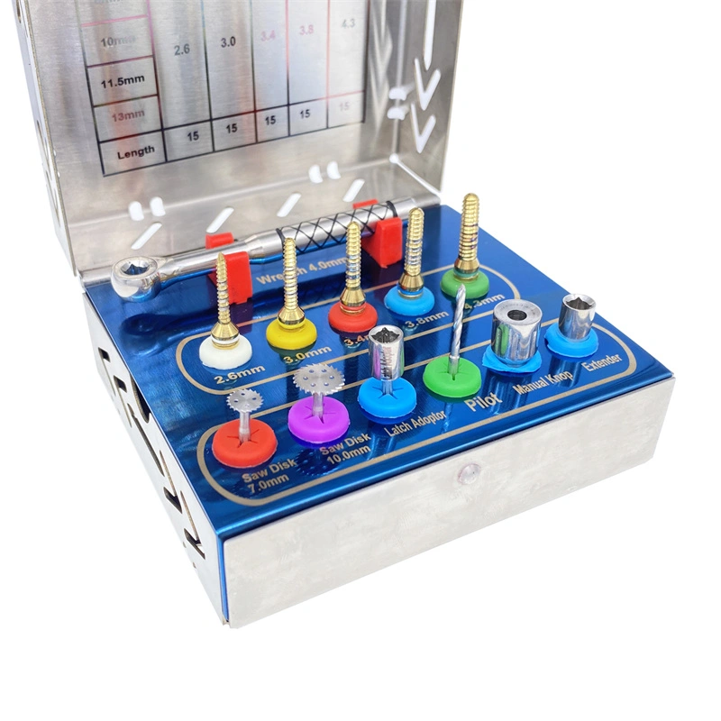 Dental Bone Expander Kit Sinus Lift With Saw Disks Implant Instruments