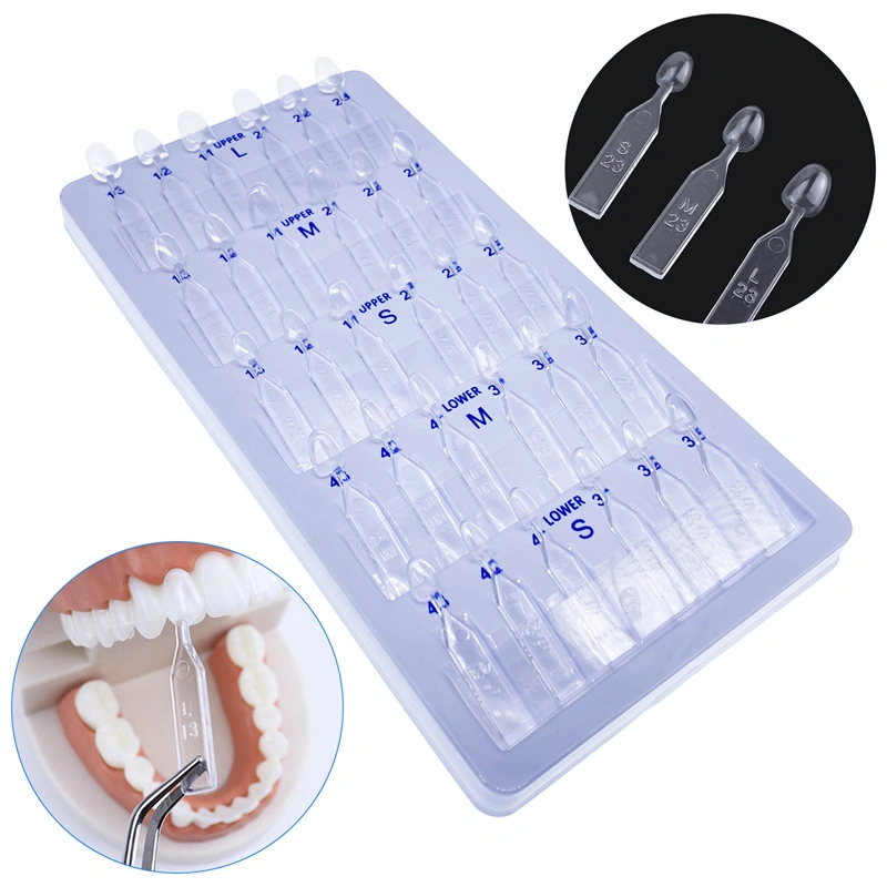 Dental Composite Resin Veneers Mould Light Cure Anterior Front Teeth