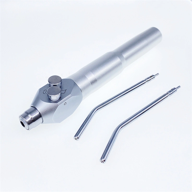 Dental Air Water Spray Triple Syringe 3 Way Handpiece 2 Nozzles Tips ...