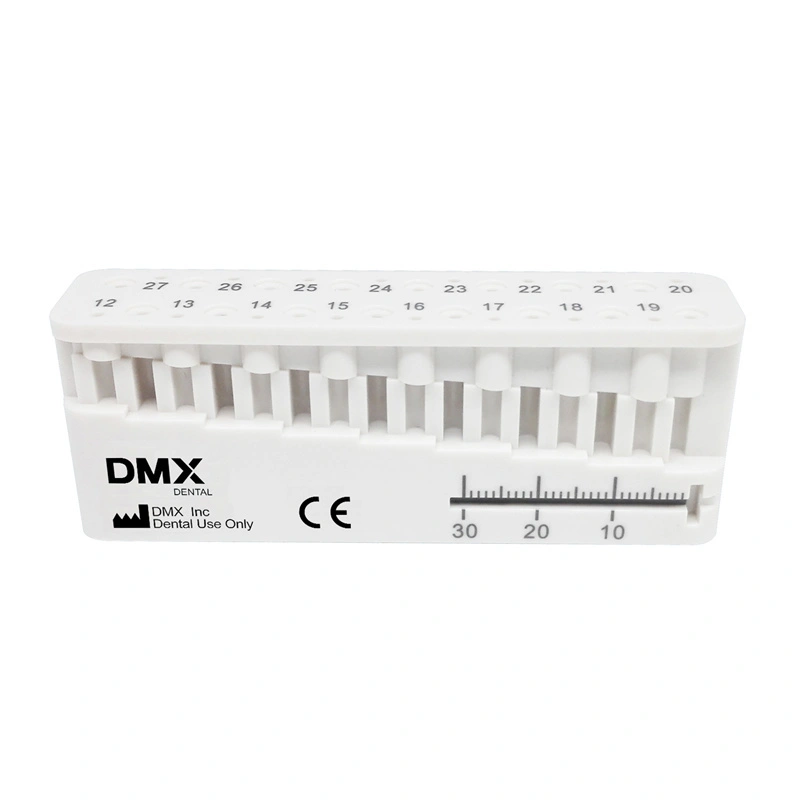 DMXDENT Dental Endo Block Measure Mini Ruler Endodontic Files Holder ...