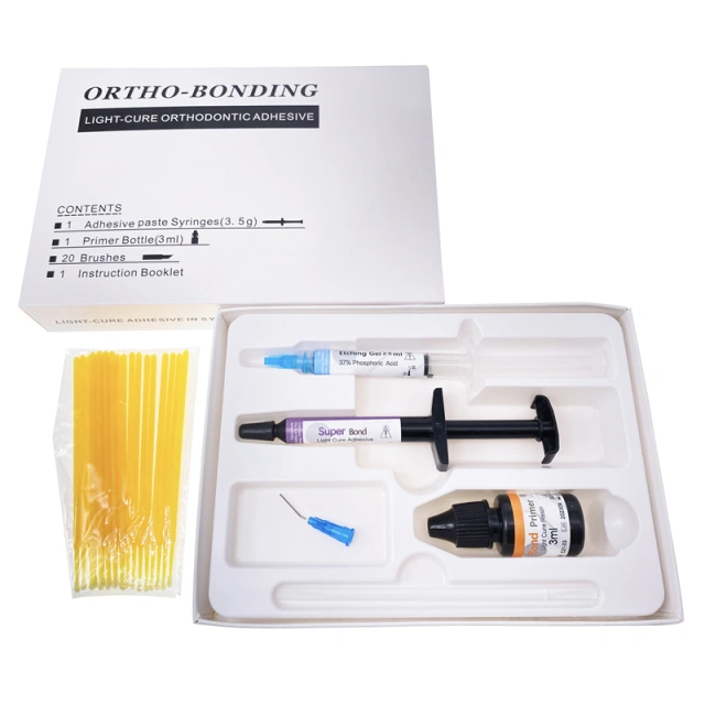 Orthodontic Kit Dental Orthodontic Light Cure Bonding Adhesive Kit For ...