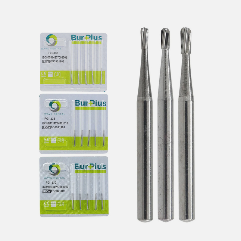 Wave Dental FG 330 331 332 Dental Carbide Burs For High Speed Handpiece