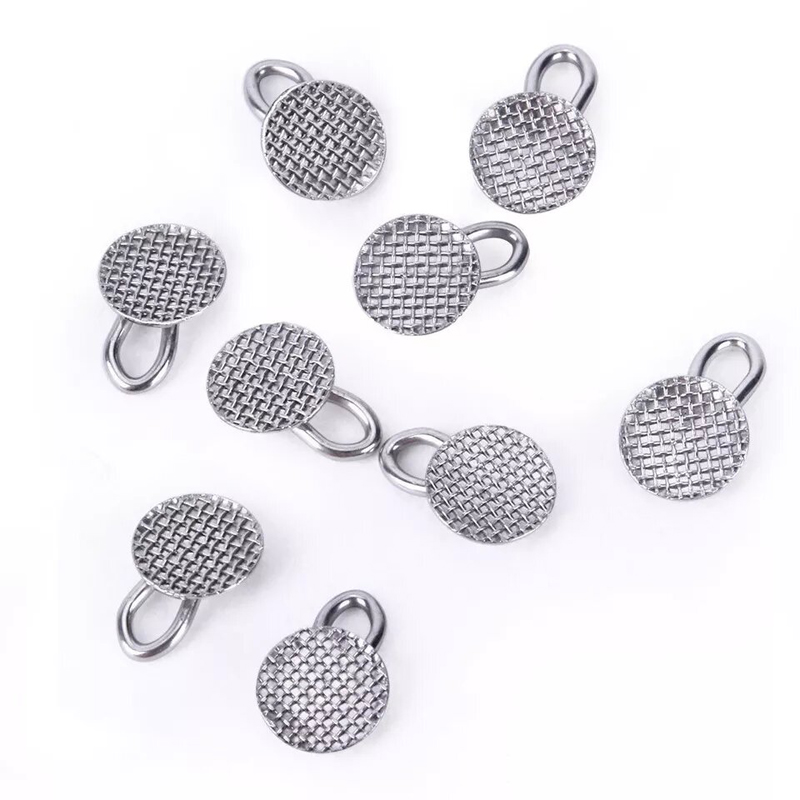 Dental Orthodontic Traction Hook Bondable 3mm Round Type Caplin Hooks