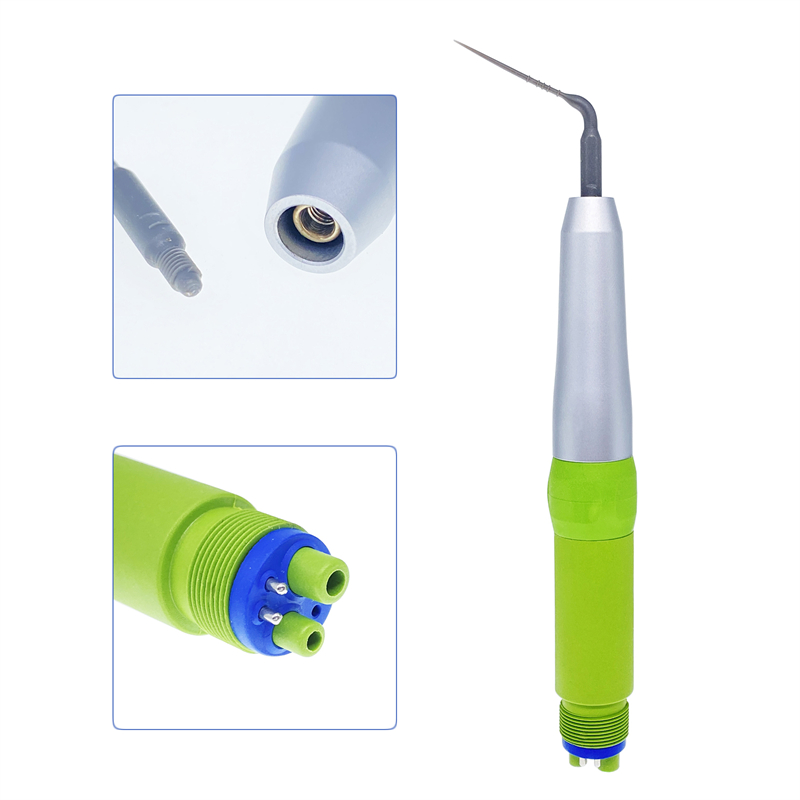 Dental Endo Ultra Activator Ultrasonic Irrigator Root Canal Handpiece 4Hole/Tips