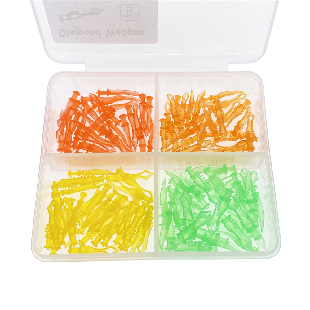 120 Pcs Dental Diamond Wedges Matrix Diastema Adaptive Interdental ...