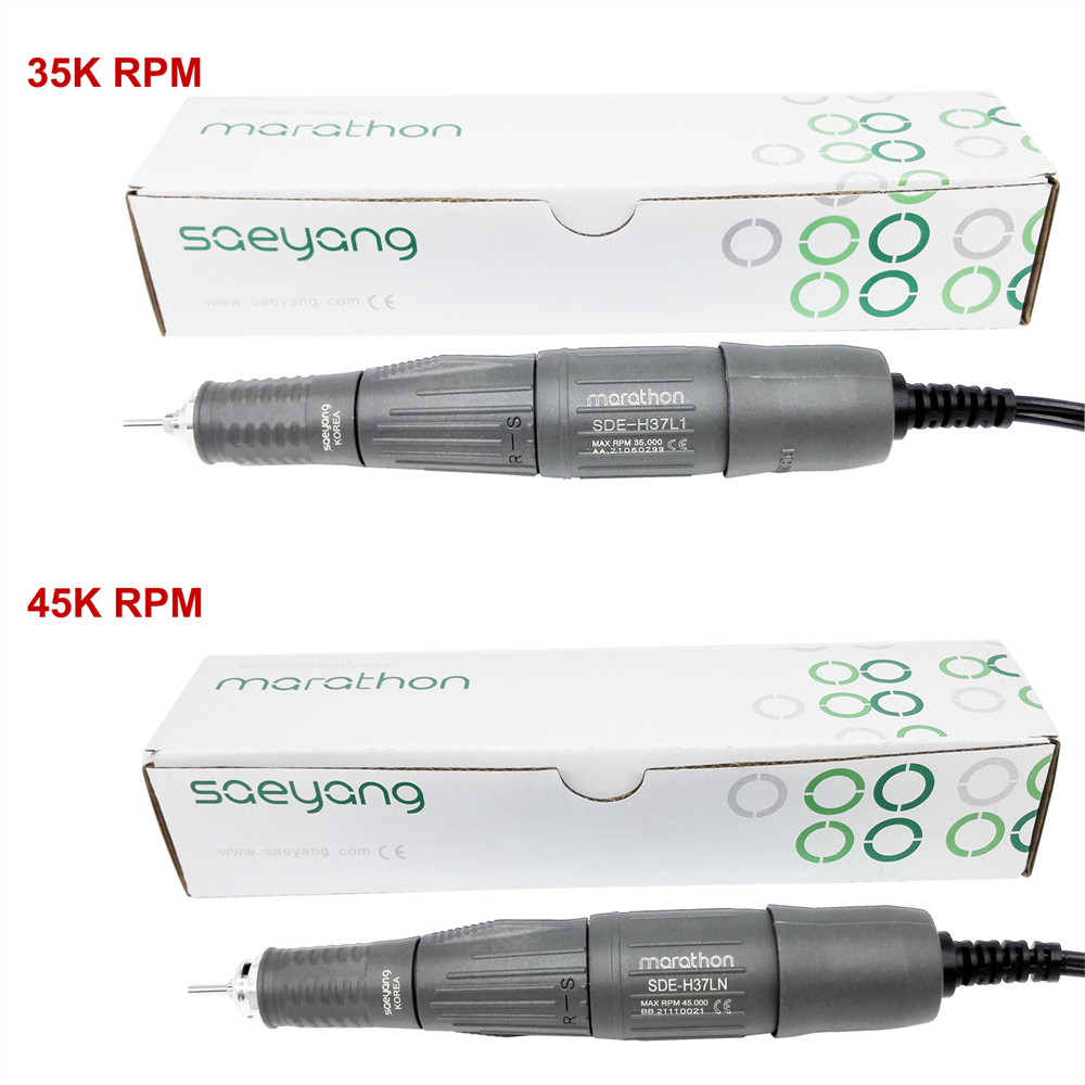 Dental Marathon Lab Electric Micromotor Motor Handpiece for Polishing ...