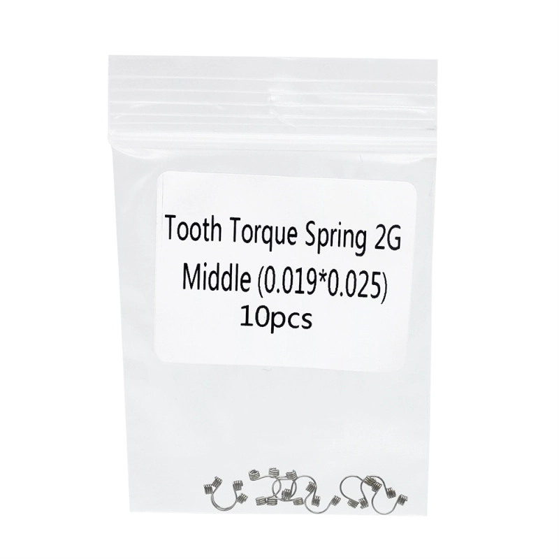 10 Pcs/Pack Dental Orthodontic Anterior Tooth Torque Springs ...