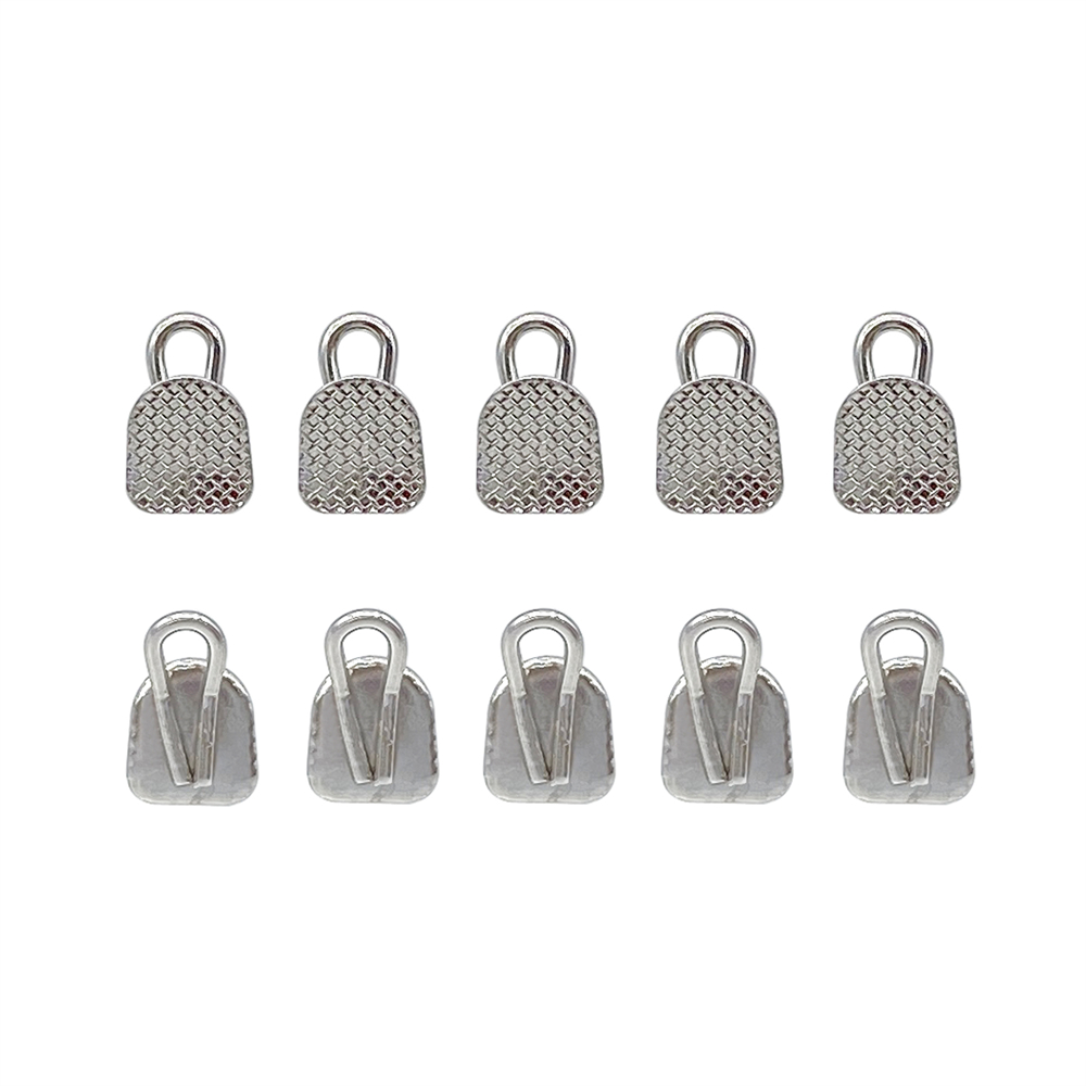10 Pcs Dental Orthodontic Lingual Buttons with Traction Hook ...
