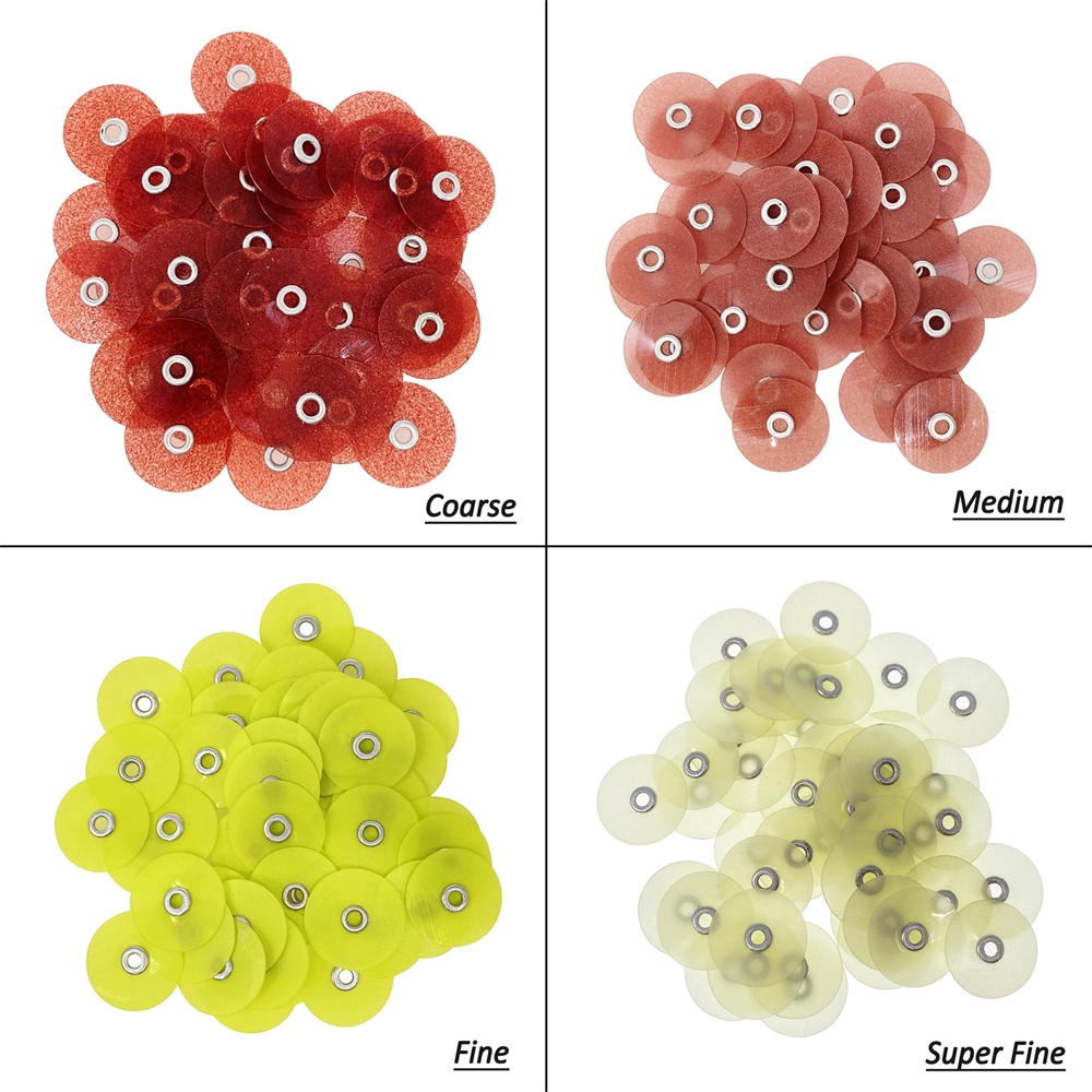 50Pcs Dental Composite Finishing Polishing Discs Coarse/Medium/Fine ...