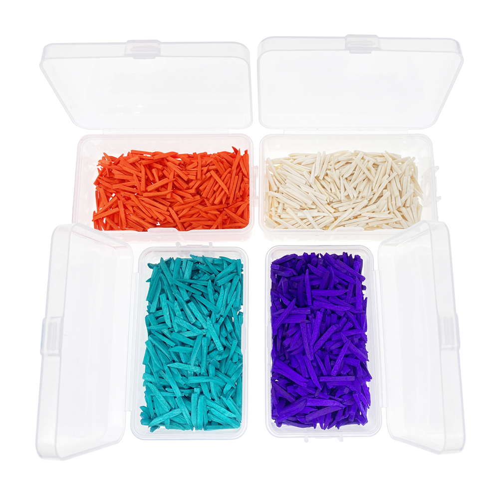 500Pcs Dental Wooden Interdental Wedges Contoured Matrices Wedges Tooth Gap