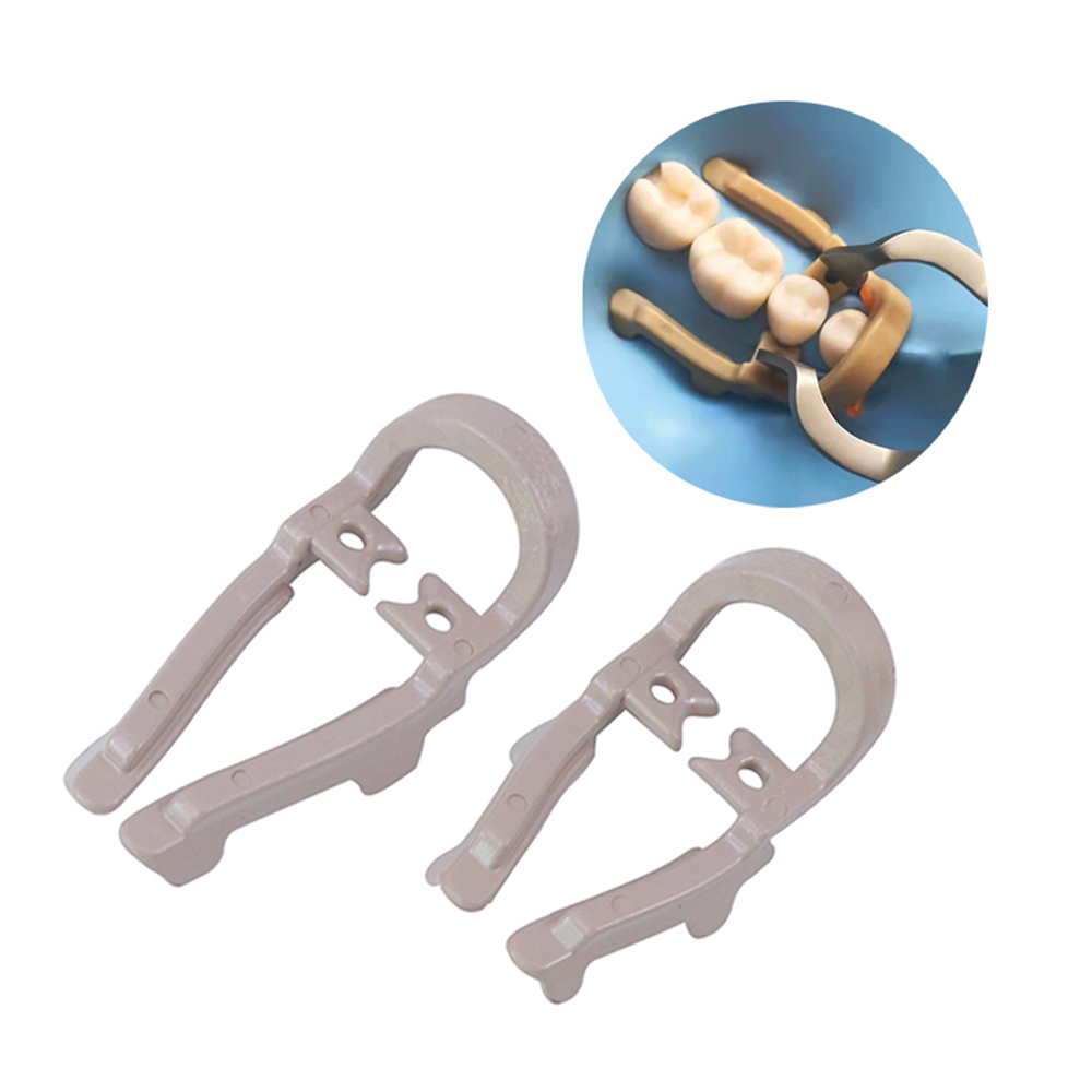 Dental Distal Premolar Clamps Rubber Dam Sheets Clip Soft Resin Clamp ...