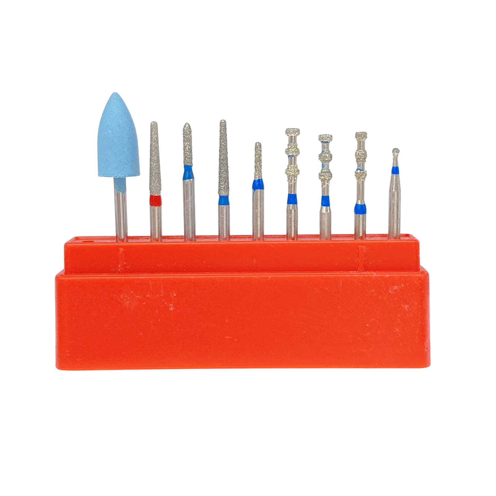 Dental Porcelain Veneers Preparation Polishing FG Diamond Burs Kit Set of 9