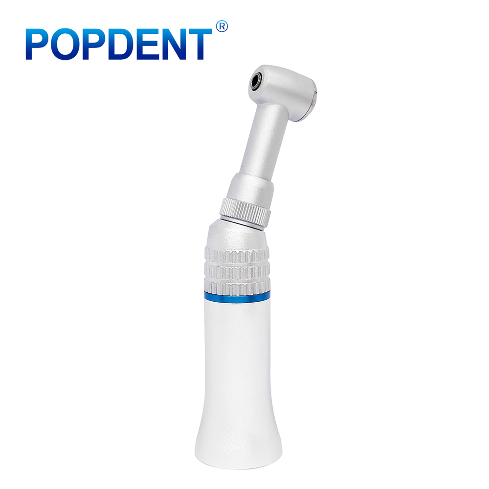 POPDENT Dental Slow Low Speed Handpiece Contra Angle Push Button E-Type