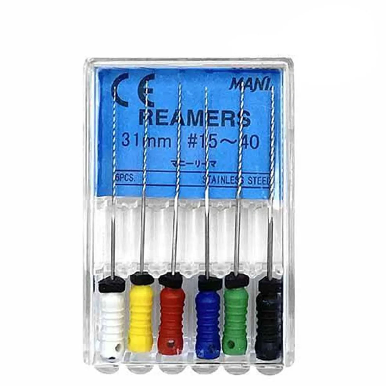MANI Reamers Dental Dental Endo Root Canal Files Hand Use File 21/25/31mm