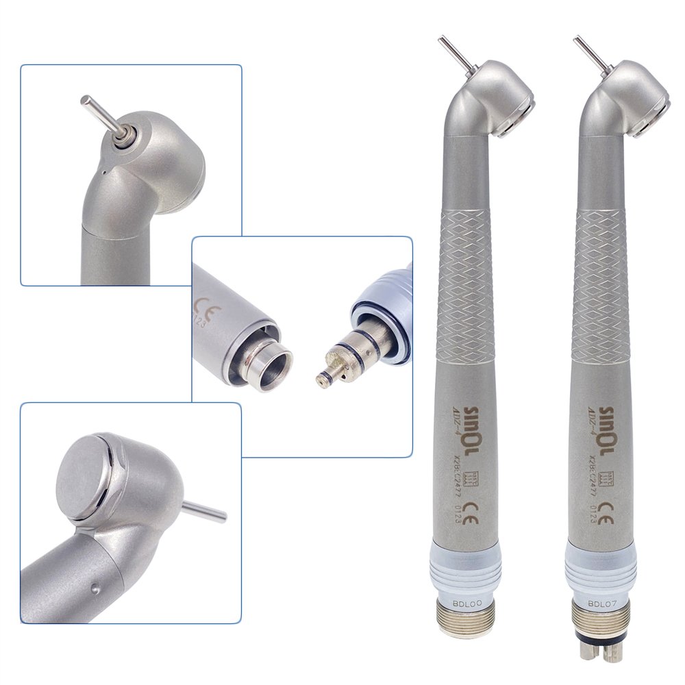 Sinol ADZ-4 B2/M4 Denal 45 Degree Surgical High Speed Handpiece with ...