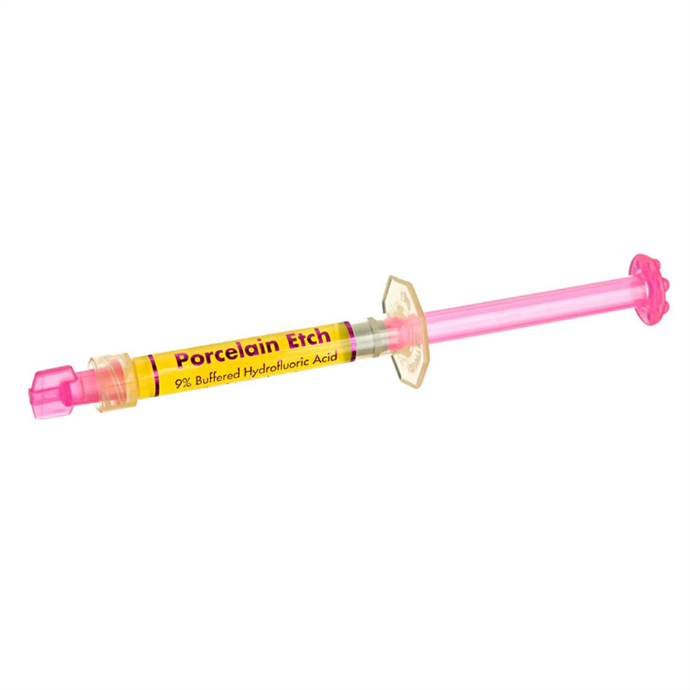 Dental PORCELAIN ETCH GEL SYRINGE 9% Buffered Hydrofluoric Acid ...