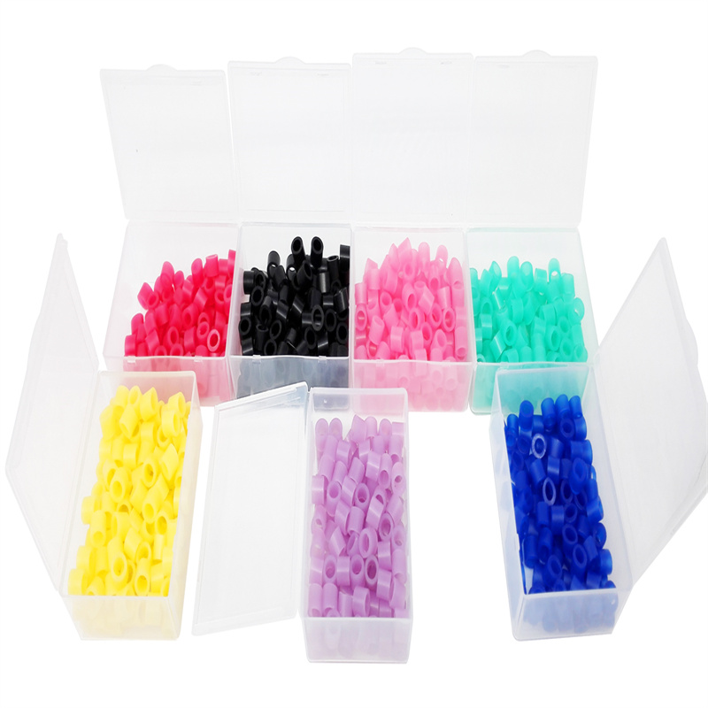 100/Box Dental Silicone Color Code Rings Bands Hygienist Instruments 8 ...