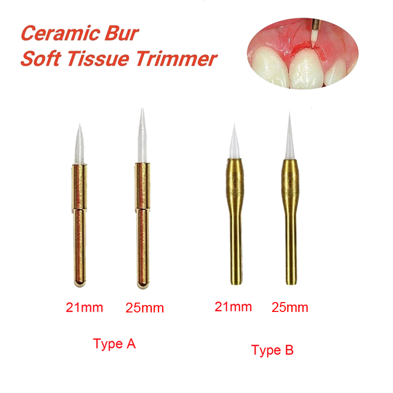 Denta Surgical Soft Tissue Trimmer Ceramic Precise Cut 21/23mm Bur