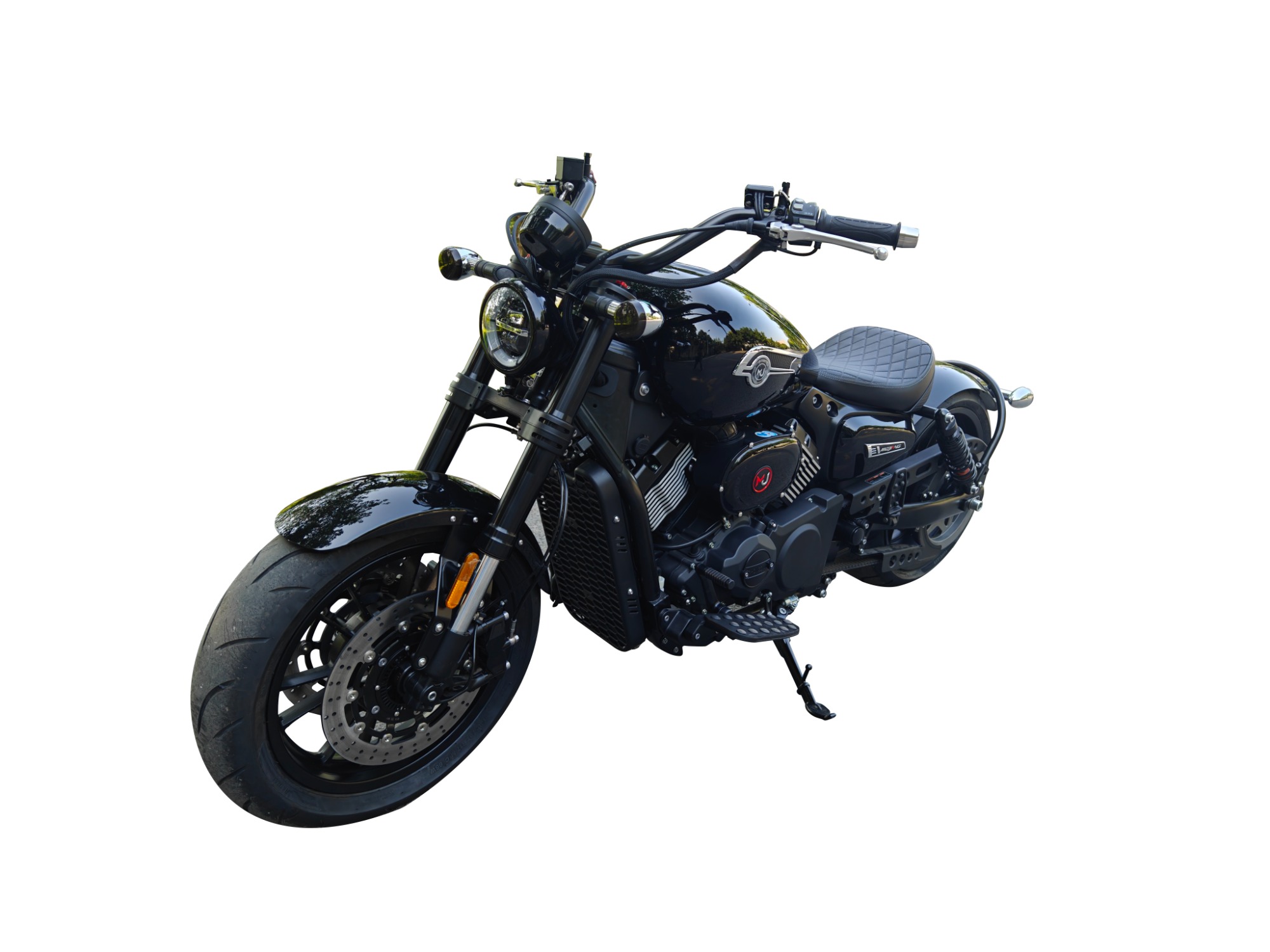 800cc V-type twin-cylinder liquid-cooled eight-valve asynchronous ...
