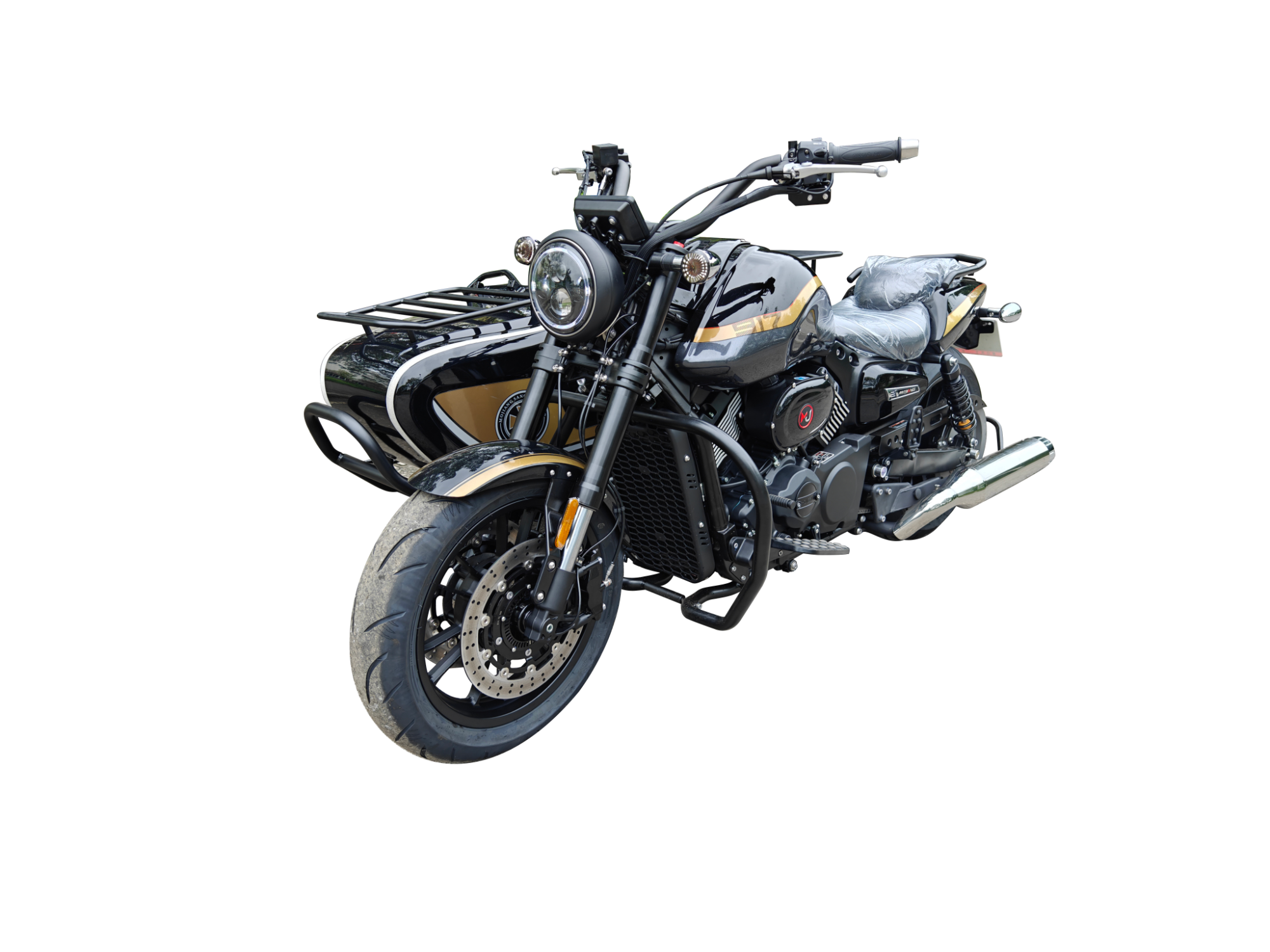 800cc V-type twin-cylinder liquid-cooled eight-valve asynchronous ...