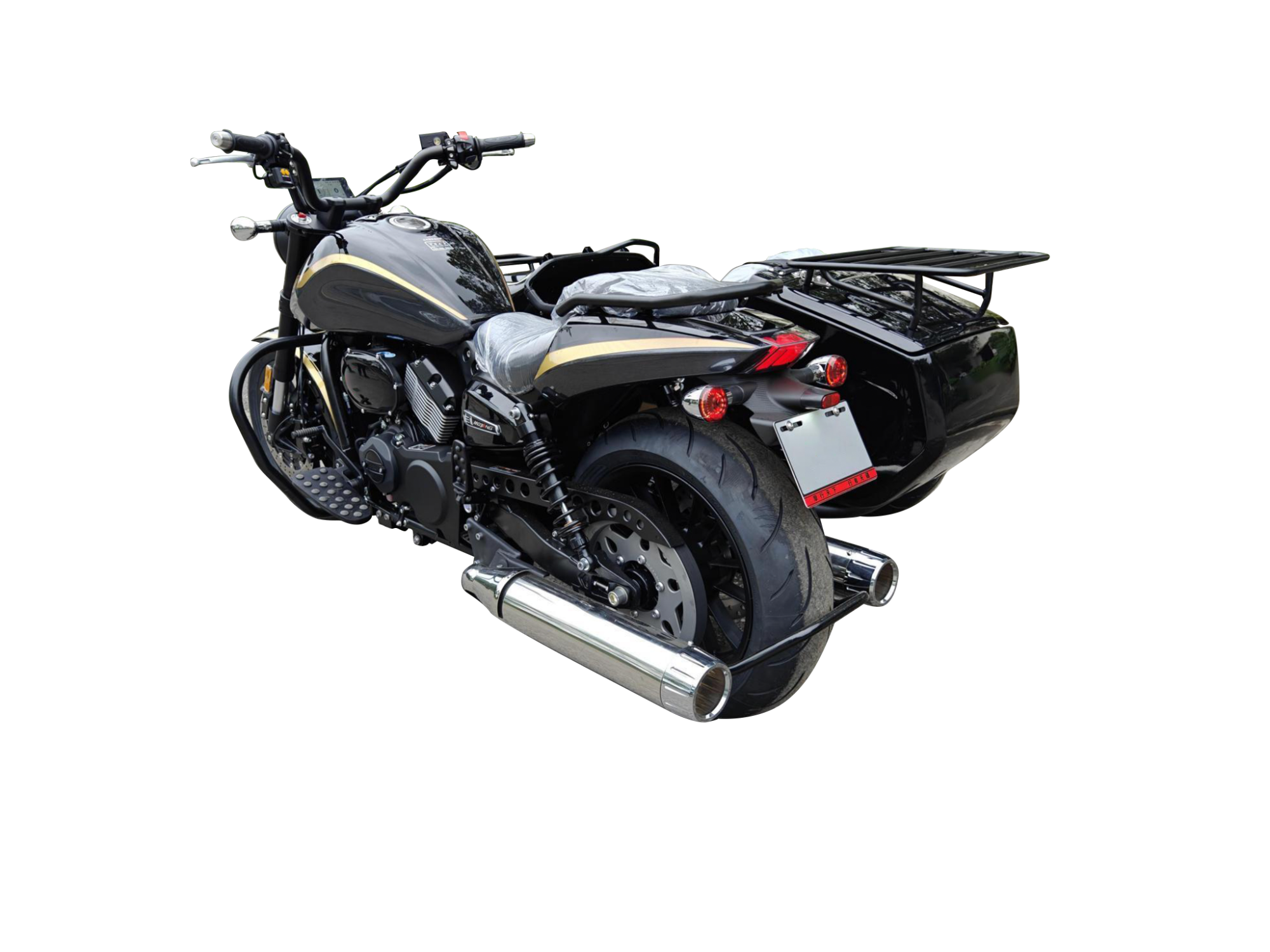 800cc V-type twin-cylinder liquid-cooled eight-valve asynchronous ...