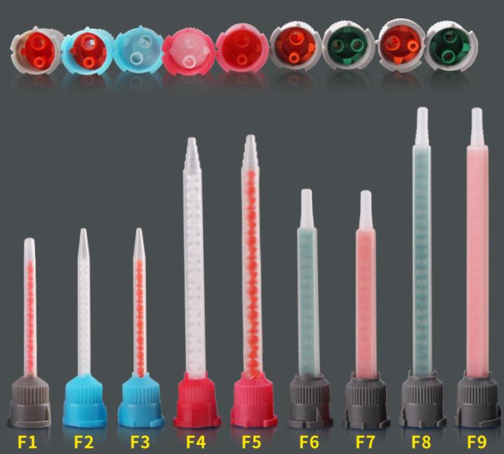 AB Glue Resin Static Mouth Mixing Nozzles Tube AB Gun Designed MA ...