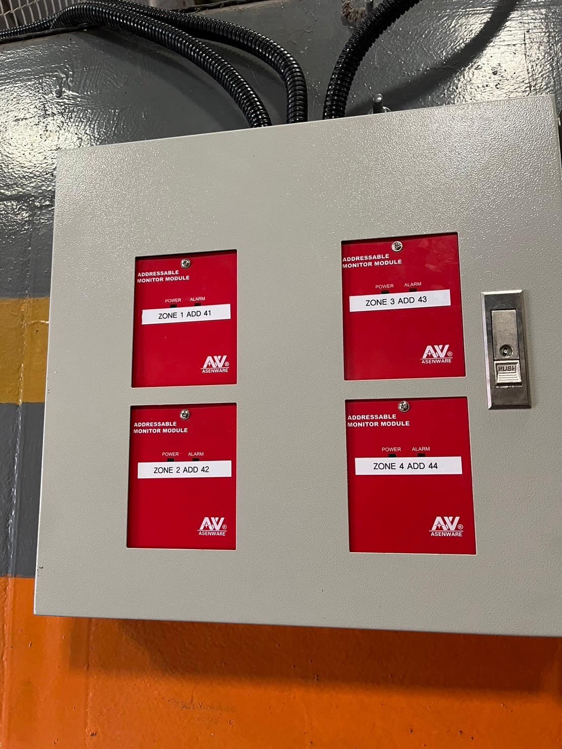 Thailand Replace Asenware Addressable Control Fire Alarm System And Upgrade System Project Asia