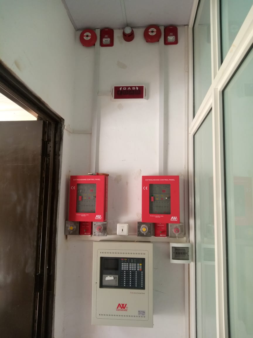 Asenware fire alarm system and fm200 fire suppression addressable fire ...