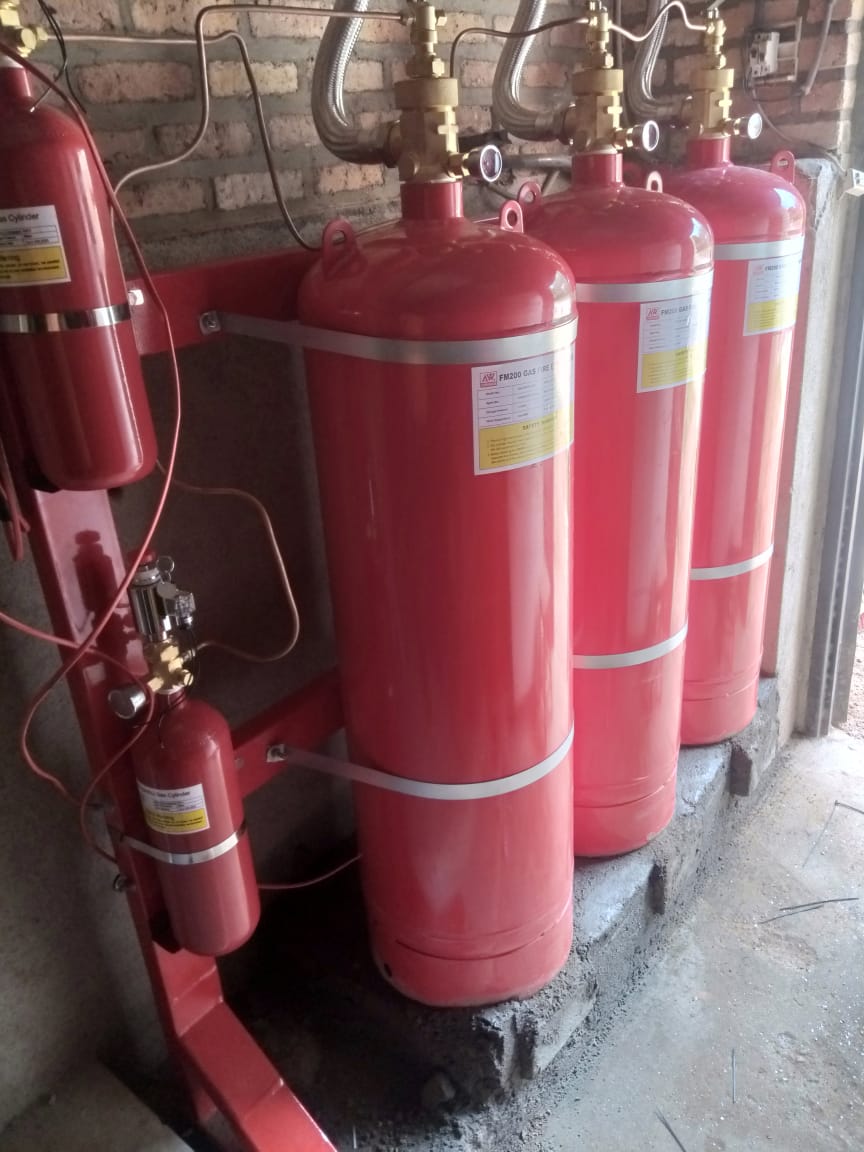 Asenware fire alarm system and fm200 fire suppression addressable fire ...