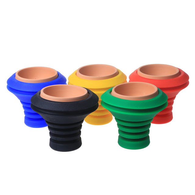 Silicone Narguile Head Clay Hookah Bowl,