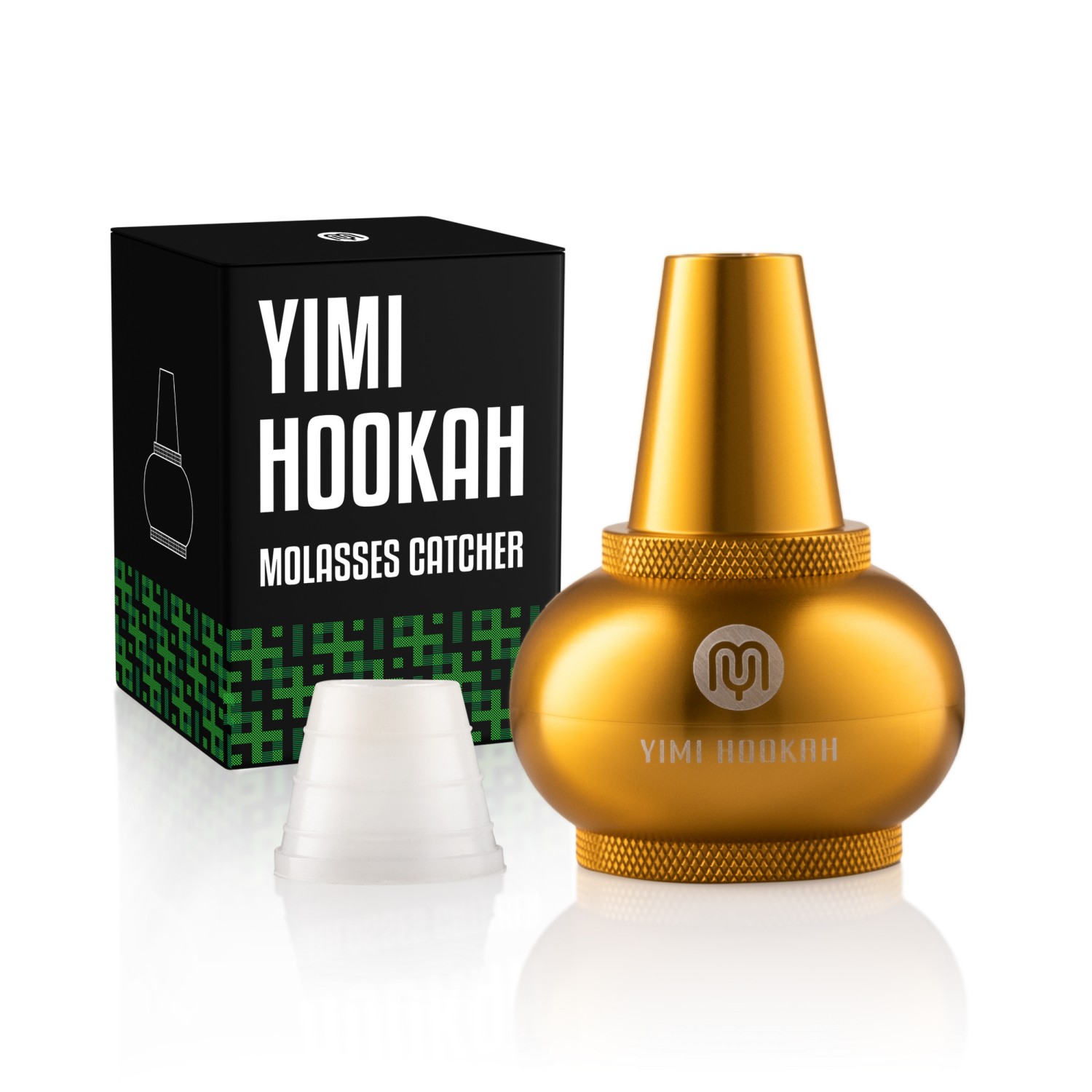 Yimi Hookah Shisha Molasses Catcher Universal Aluminium Catcher with Adaptor