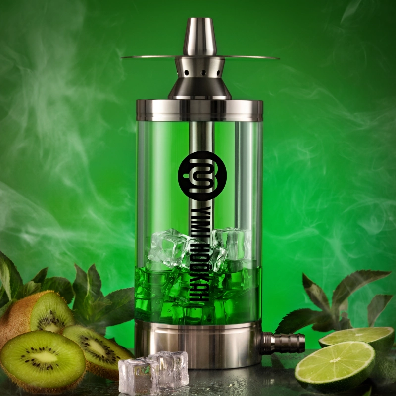 Mini Portable Travel Hookah - Nix Silver Basic Package