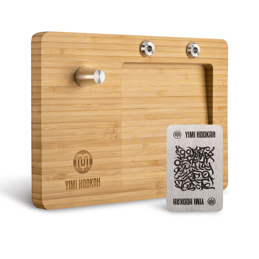 Yimi Hookah Wood Shisha Board Hookah Flavor Plate