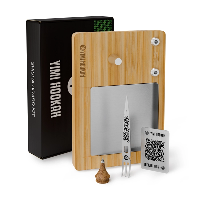 Yimi Hookah Wood Shisha Board Hookah Flavor Plate