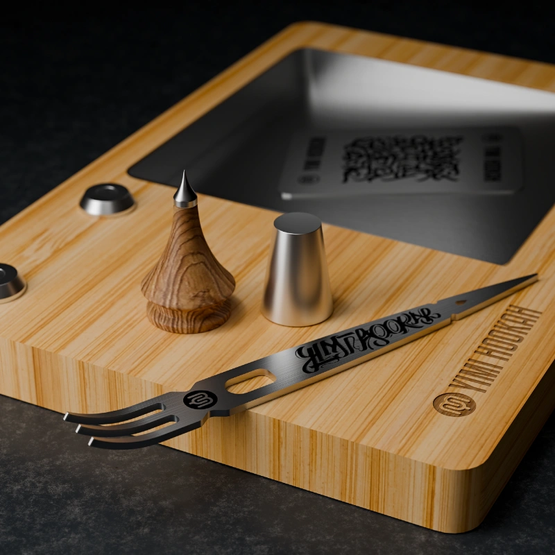 Yimi Hookah Wood Shisha Board Hookah Flavor Plate